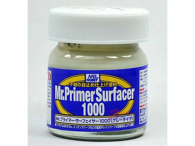 Gunze SF-287 - Mr Primer Surfacer 1000 40ml - Modelbouw Krikke