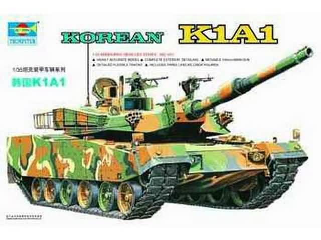 1/35 MM31 Korean K1A1 Tank # Trumpeter 00331 - Modelbouw Krikke