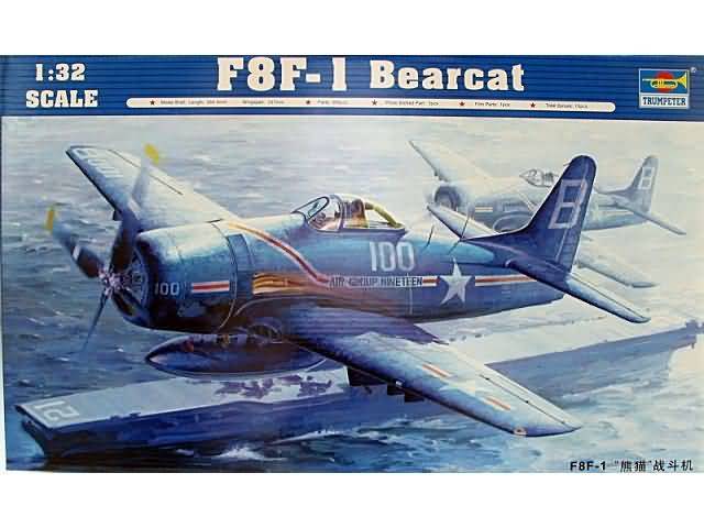 1/32 F8F-1 Bearcat Fighter # Trumpeter 02247 - Modelbouw Krikke