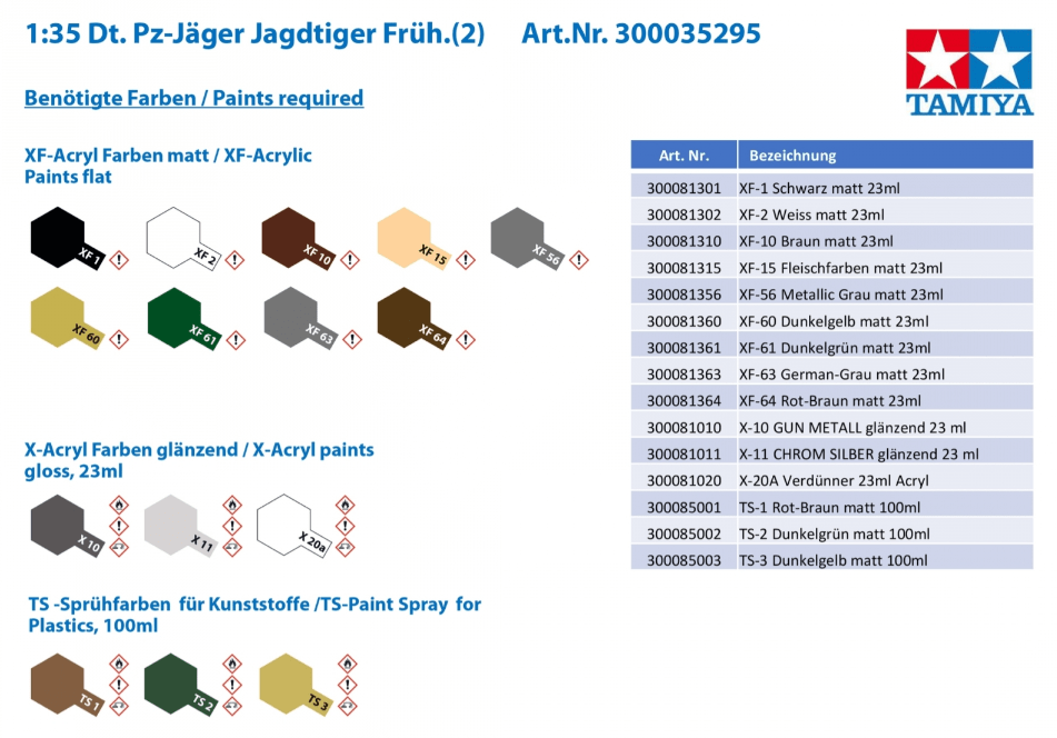 1/35 Jagdtiger Early # Tamiya 35295 - Modelbouw Krikke