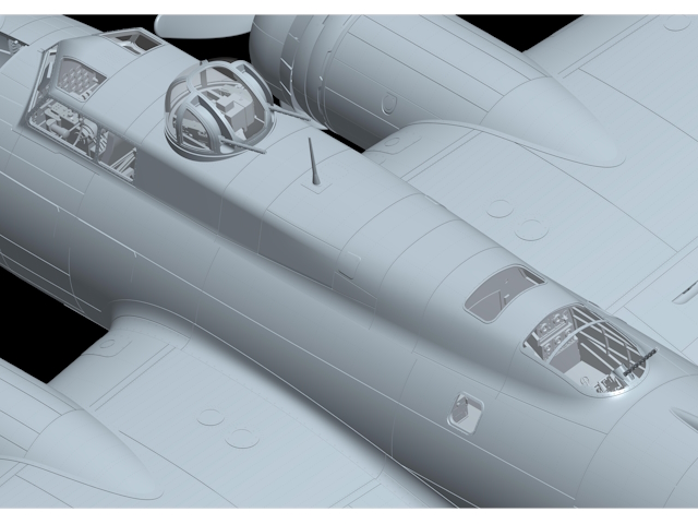 1/32 B-17G Flying Fortress 'Rose of York' (Limited Edition) # HK Models ...