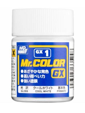 Gunze GX-001 - Mr. Color – Cool White Glanzend - 18ml Bottle ...