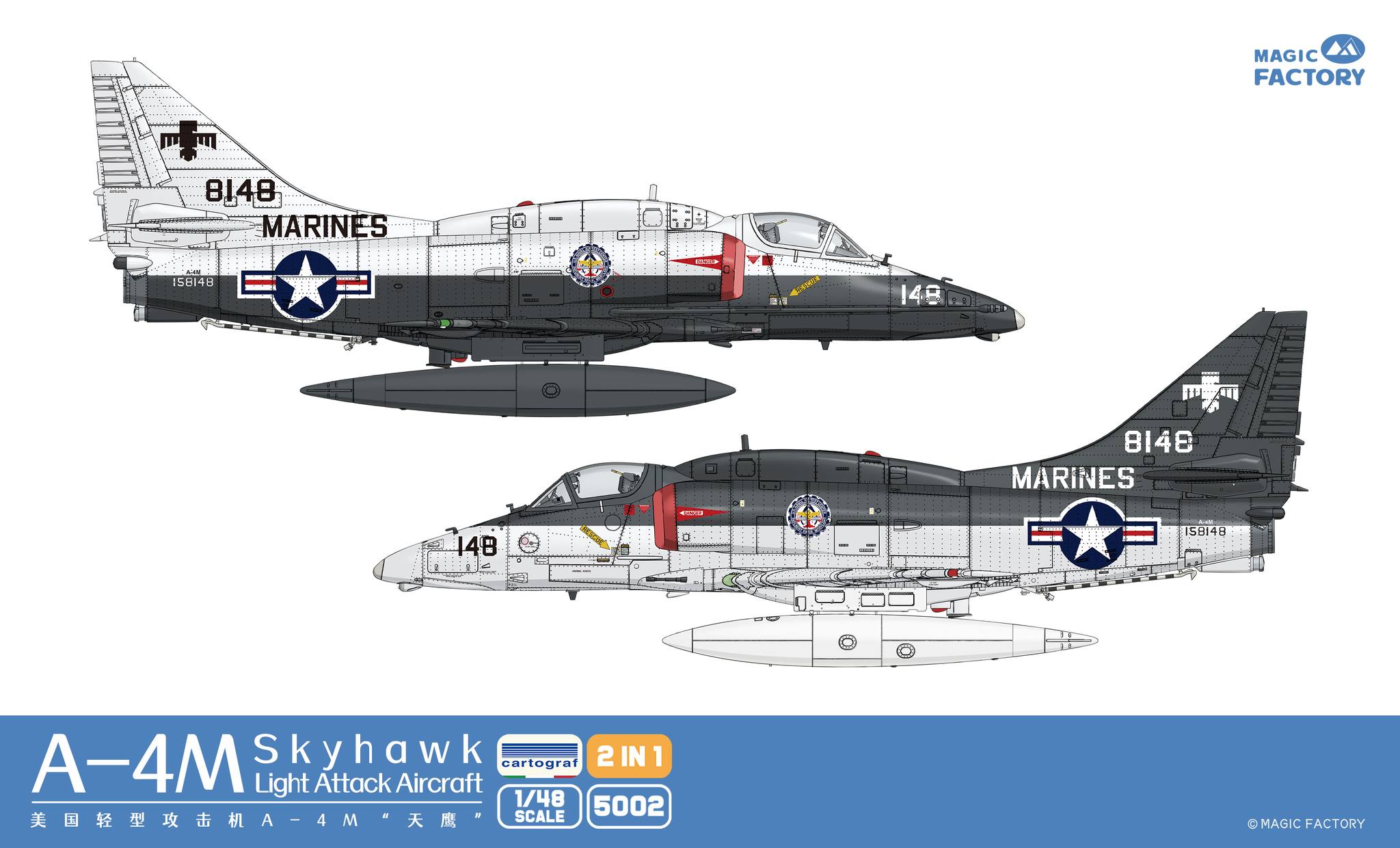1/48 A-4M Skyhawk # Magic Factory 5002 - Modelbouw Krikke